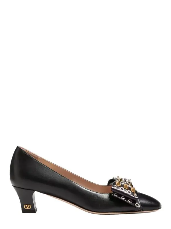 Valentino Garavani 45mm Bowow Pumps - Black