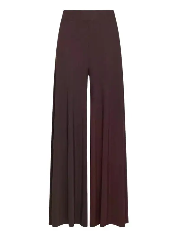 Malìparmi High-waisted Trousers - Brown