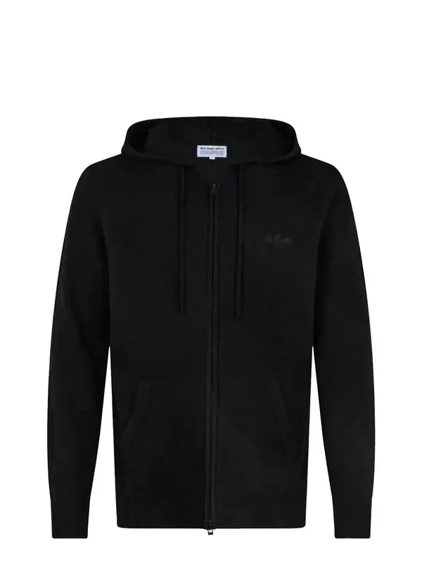 MC2 SAINT BARTH Zip-up Hoodie - Black