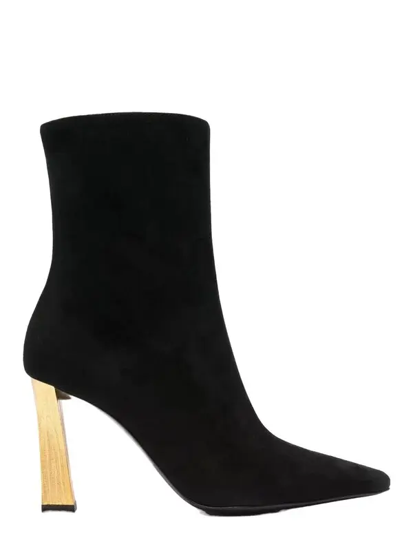 GIUSEPPE ZANOTTI 90mm Brenda Suede Boots - Black