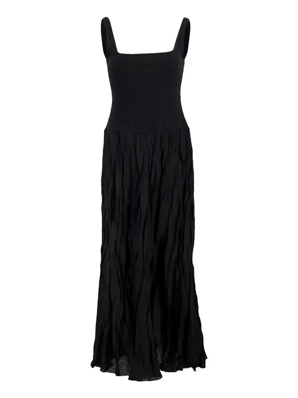 Johanna Ortiz Mariner Sleeveless Maxi Dress - Black