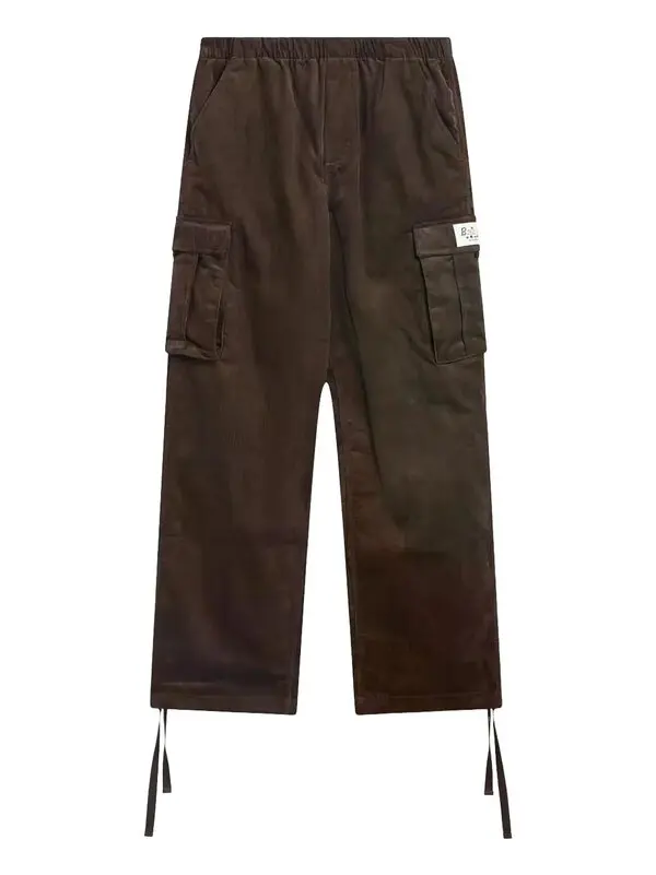 BRAIN DEAD Cotton Cargo Trousers - Brown