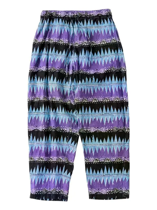 MANASTASH Printed Trousers - Purple