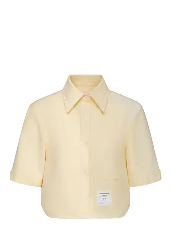 Thom Browne Short-sleeve Shirt - Yellow