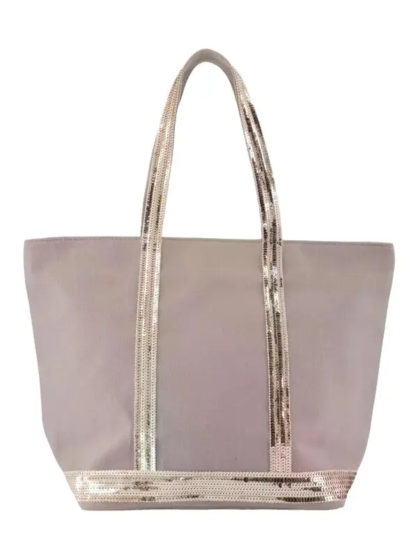 Vanessa Bruno Sequin-trimmed Tote Bag - Neutrals