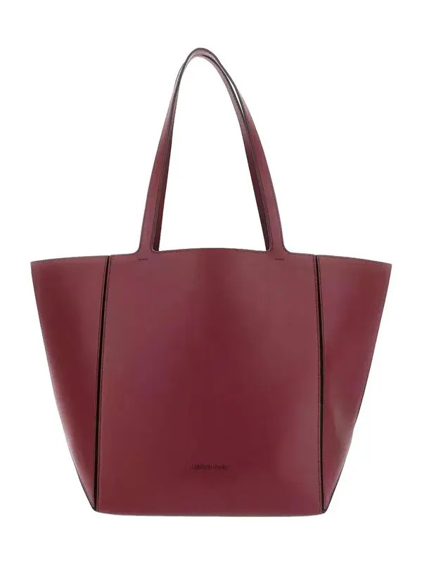 Michael Kors Jordi Large Leather Tote - Red