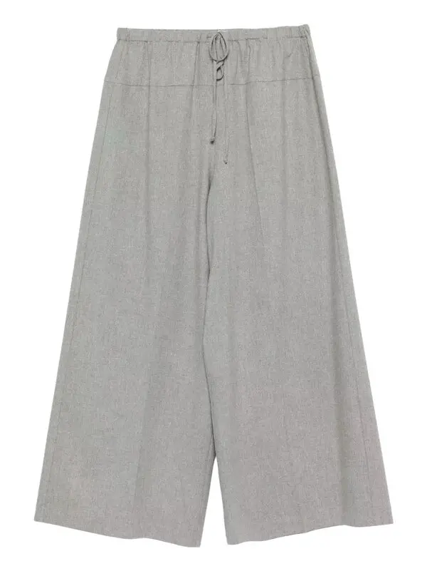 ALYSI Drawstring Trousers - Grey