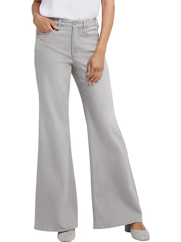 NYDJ Mia High Rise Palazzo Jeans - Grenada Mist