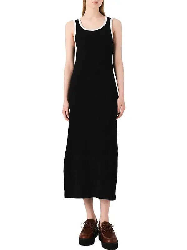 Maje Tank Dress - Black