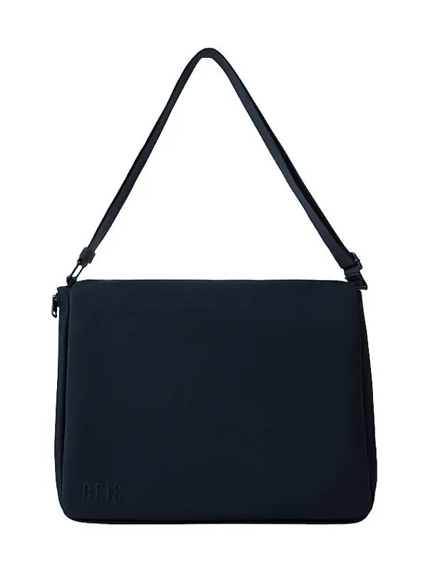 BEIS The Expandable Messenger Tote - Navy