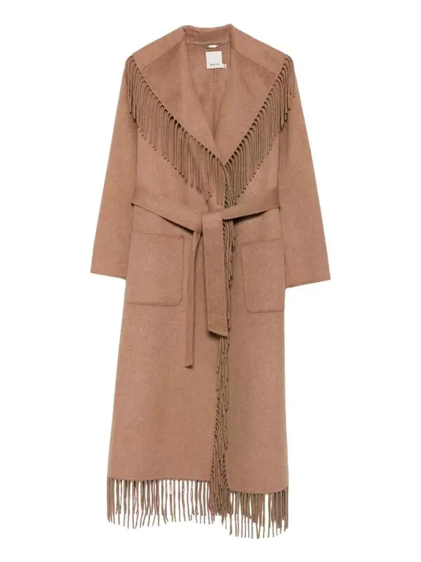 Simkhai Carrie Coat - Brown