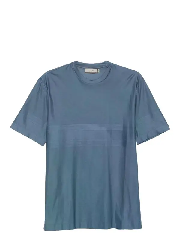 Canali Cotton Jersey T-shirt - Blue