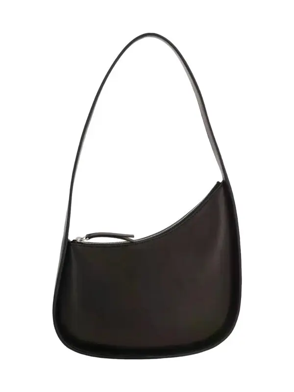 THE ROW Crescent Zip Shoulder Bag - Black