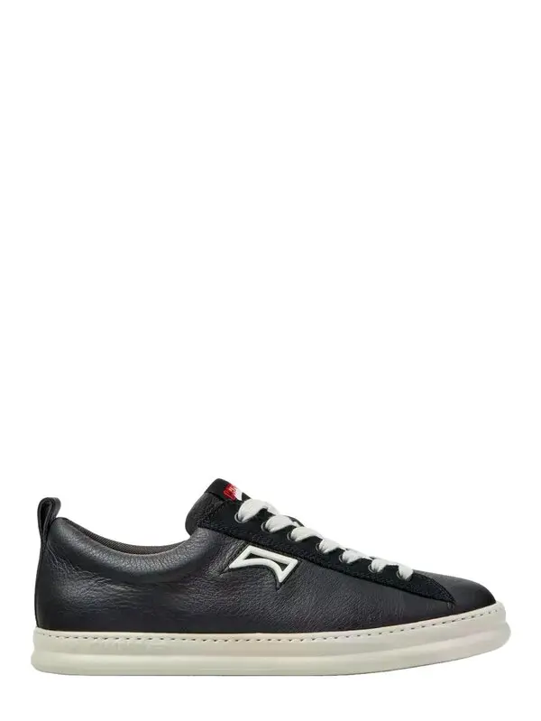 Camper Runner Four Leather Suede Sneakers - Black
