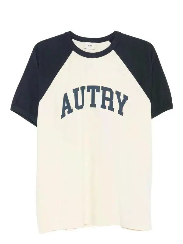 AUTRY Raglan-sleeves T-shirt - Cloud