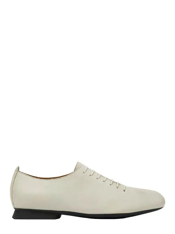Camper Leather Lace-up Flats - Neutrals