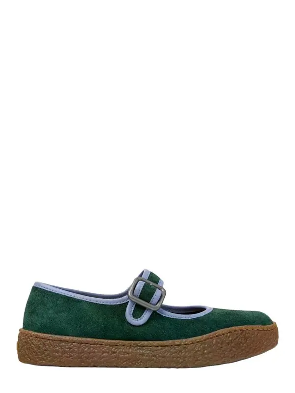 Camper Peu Terreno Buckle-strap Ballet Flats - Green