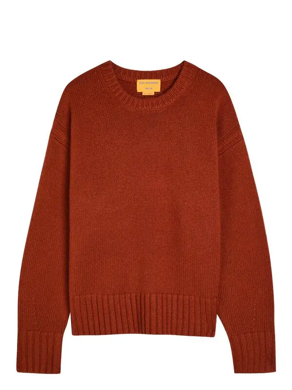 Guest In Residence Cashmere Jumper - Brown