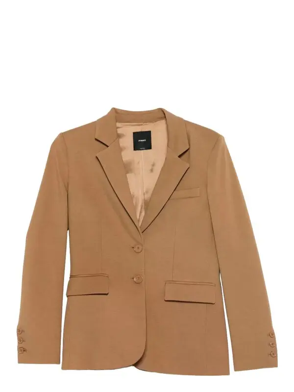 Pinko Notched-lapel Blazer - Brown