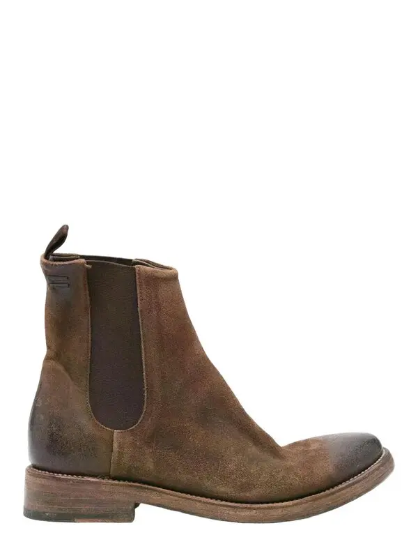 THE LAST CONSPIRACY Marco Elastic-panel Chelsea Boots - Brown