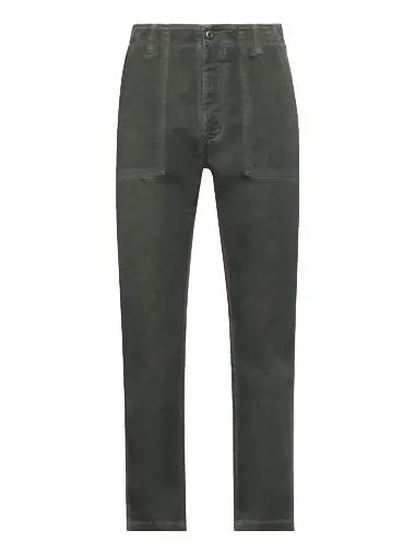 DEPARTMENT 5 Pants Dark Size Cotton - Green