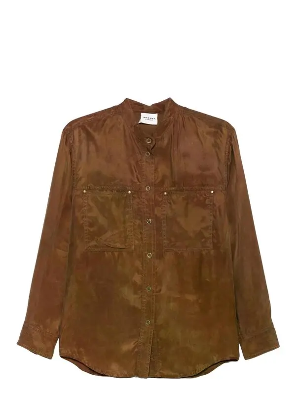 MARANT ETOILE Zetta Shirt - Brown