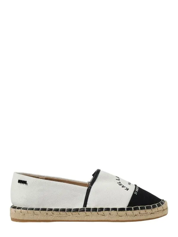 Karl Lagerfeld Espadrille - White