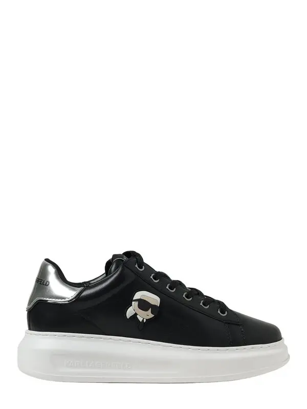 Karl Lagerfeld Lace Up Sneakers - Black