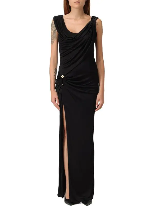 Versace Maxi Dress - Black
