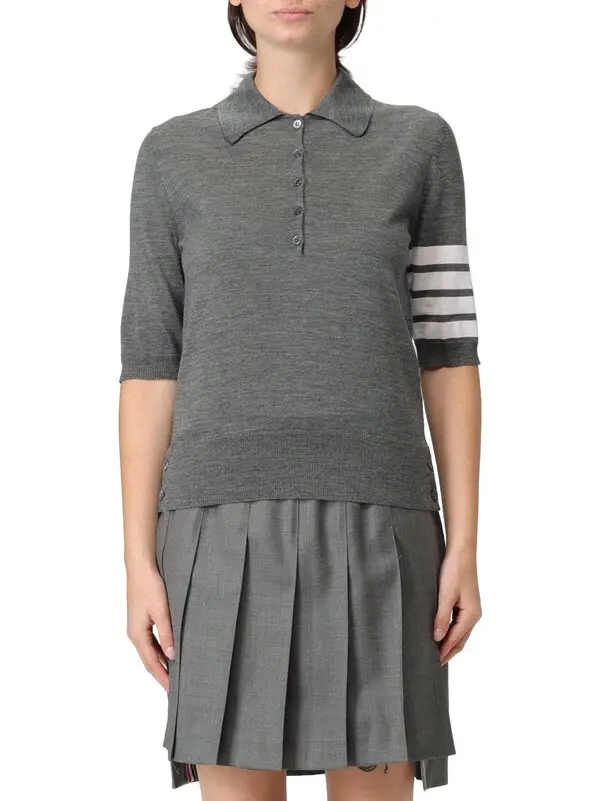 Thom Browne Polo Shirt - Grey