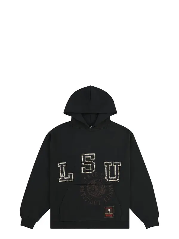 CACTUS JACK BY TRAVIS SCOTT Cactus Jack X Mitchell & Ness Louisiana State University Hoodie - Black