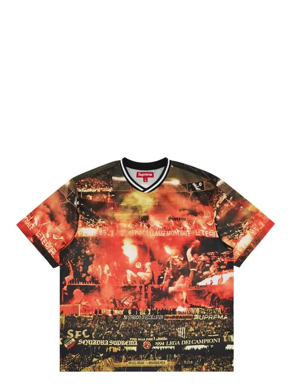 Supreme Vinci Per Noi Soccer Jersey - Orange
