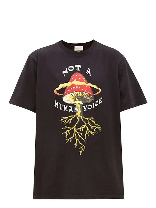 Gucci Not A Human Voice T-shirt - Black