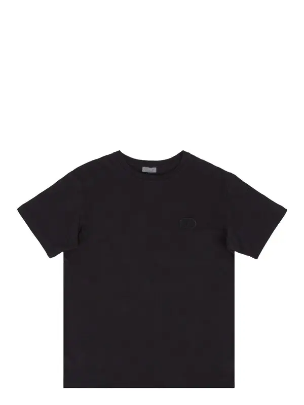 Dior T-shirt Cd Boxy Cut - Black