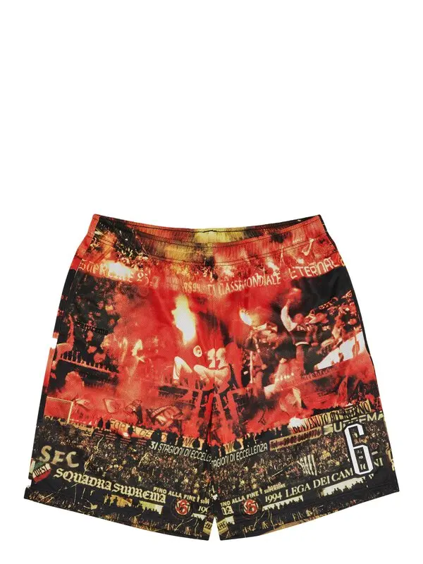 Supreme Vinci Per Noi Soccer Short - Orange