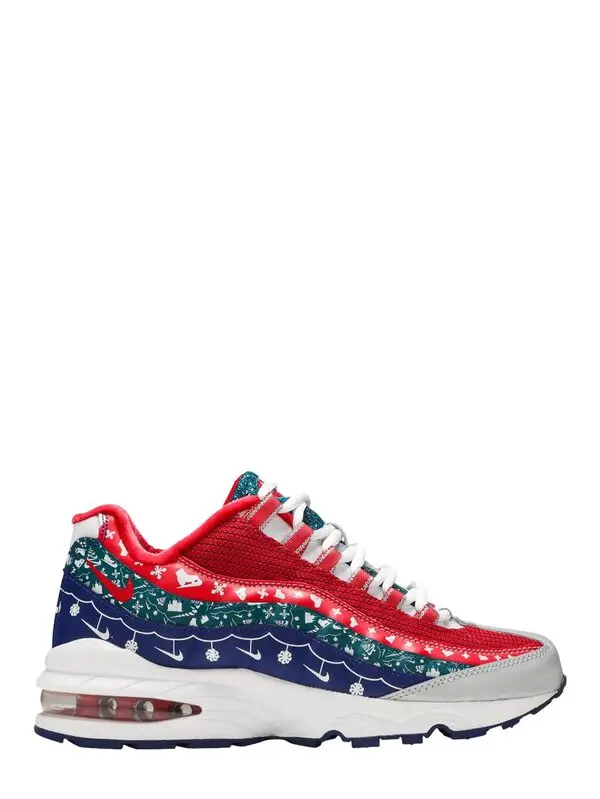 Nike Air Max 95 Gs 'ugly Christmas Sweater' Sneakers - Multicolor