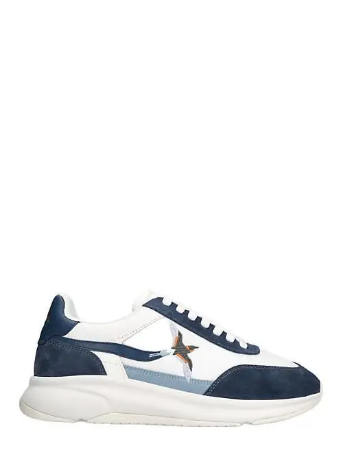 Axel Arigato Genesis Neo Bird Low-top Runner Trainers - White/navy