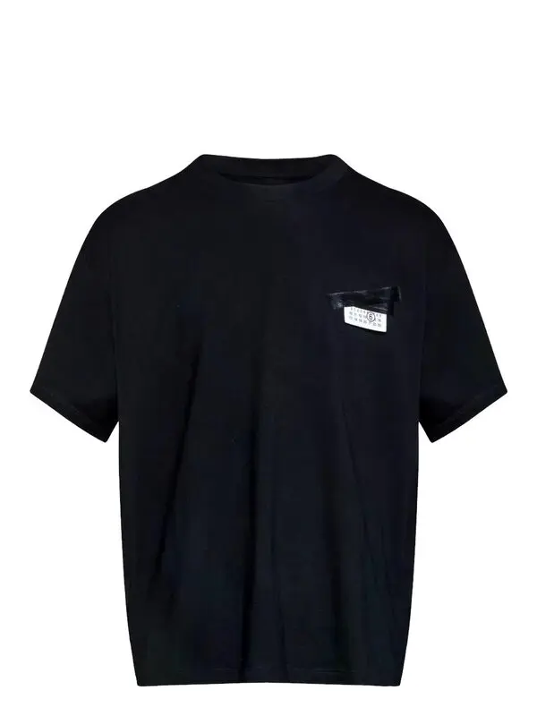 MAISON MARGIELA Numbers-print T-shirt - Black