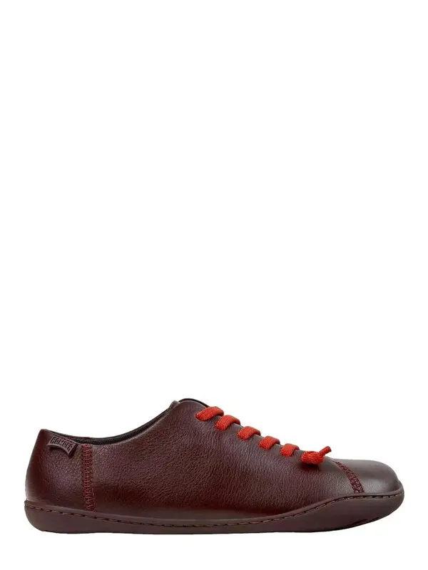 Camper Peu Cami Leather Lace-up Sneakers - Red