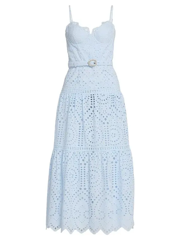 Generation Love Zuria Eyelet Maxi Dress - Opal
