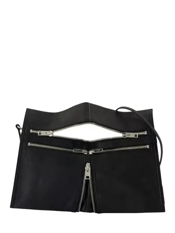 Alexander Wang Medium Geo Leather Tote Bag - Black