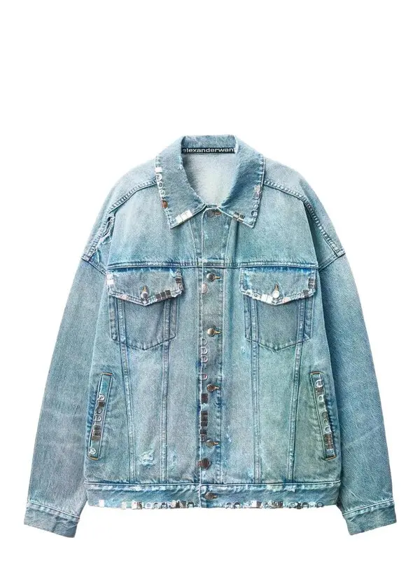 Alexander Wang Denim Jacket - Blue