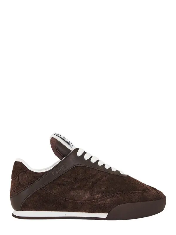 Chloé Kick Sneaker - Chocolate Brown