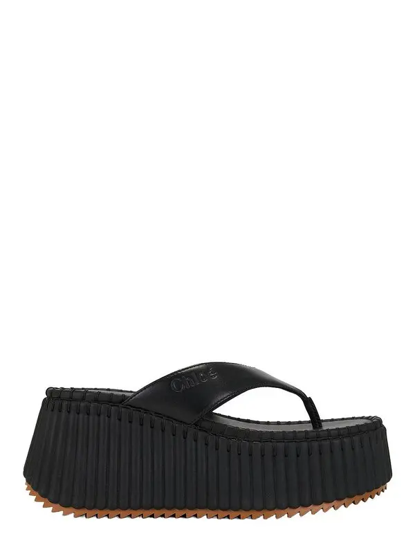 Chloé Nama Sandal - Black