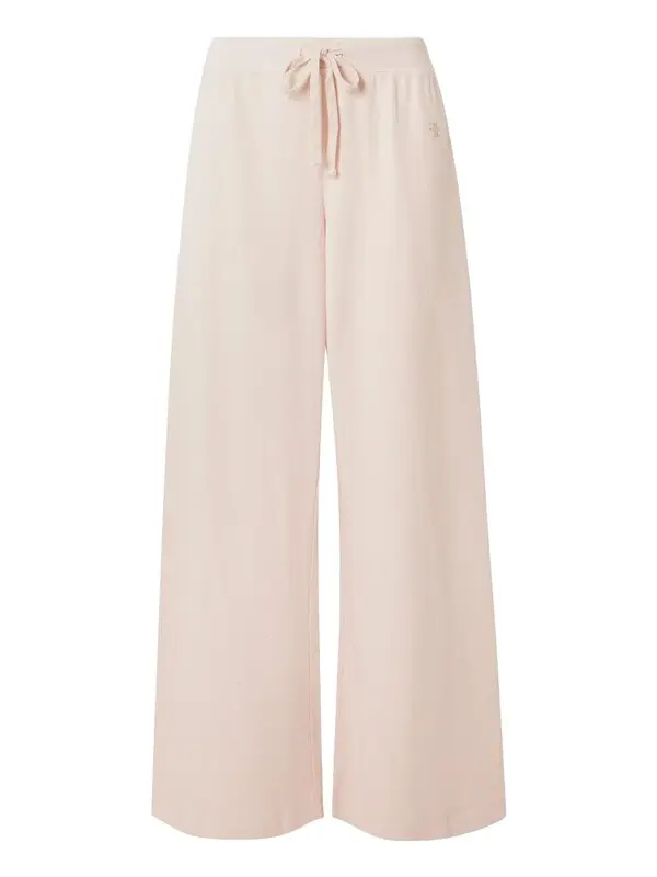 Eterne Cotton-jersey Sweatpants - Pink
