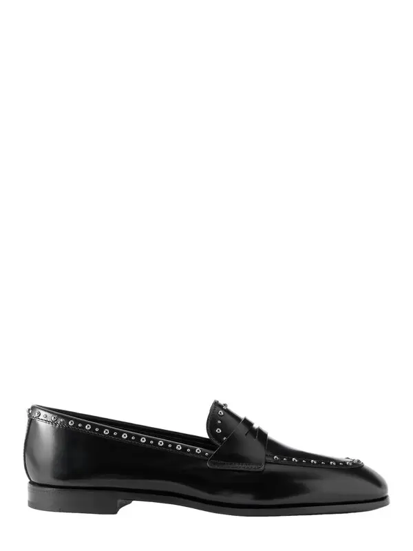 Church's Onyx Studded Loafers - Black
