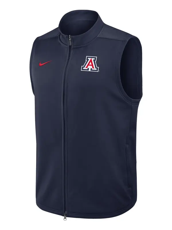 Nike Arizona Victory Therma-fit College Full-zip Vest - Blue