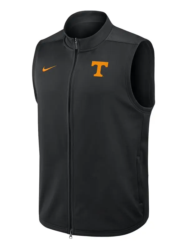 Nike Tennessee Victory Therma-fit College Full-zip Vest - Black