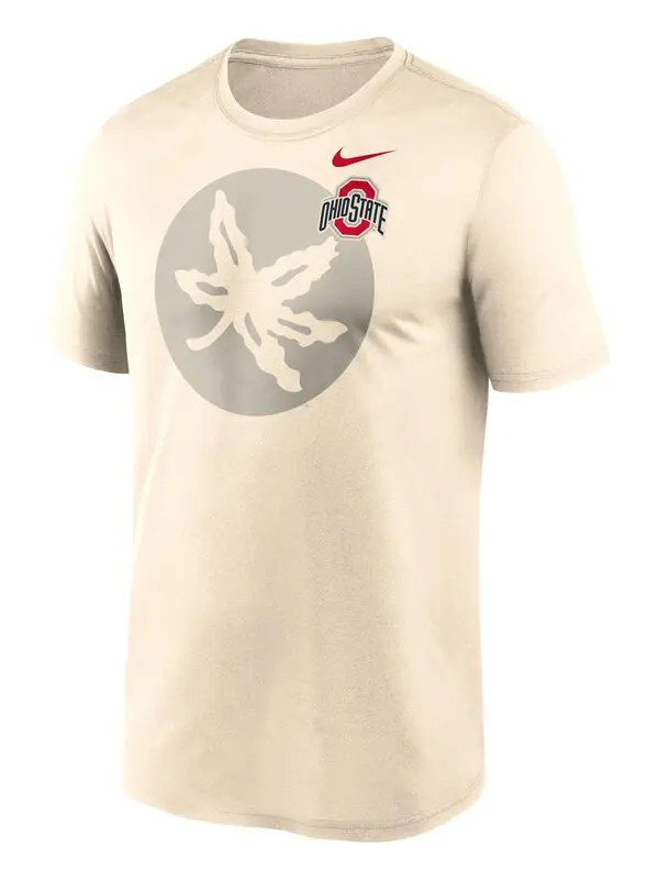Nike Ohio State Campus Legend Shadow Logo Dri-fit College T-shirt - Brown