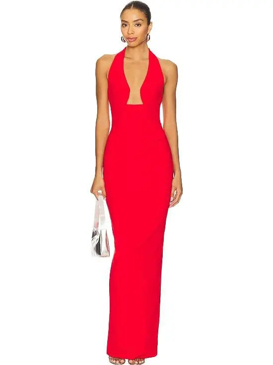 NOOKIE Demi Gown - Red